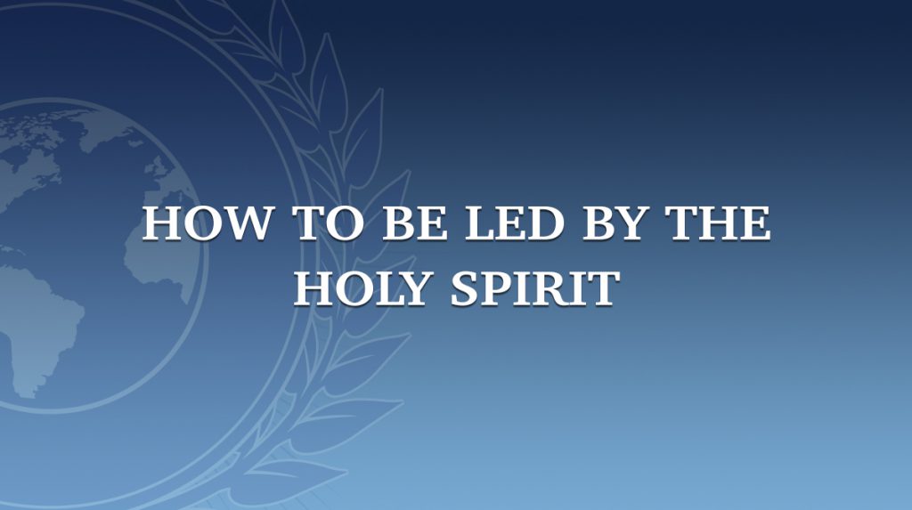 How To Be Led by the Holy Spirit | Jerry Savelle Ministries International